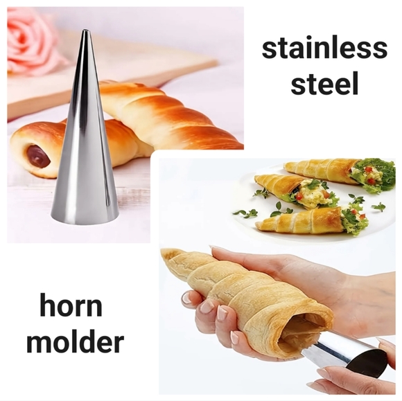 Kitchen | Set Of 5 Stainless Steel Horn Molder | Poshmark